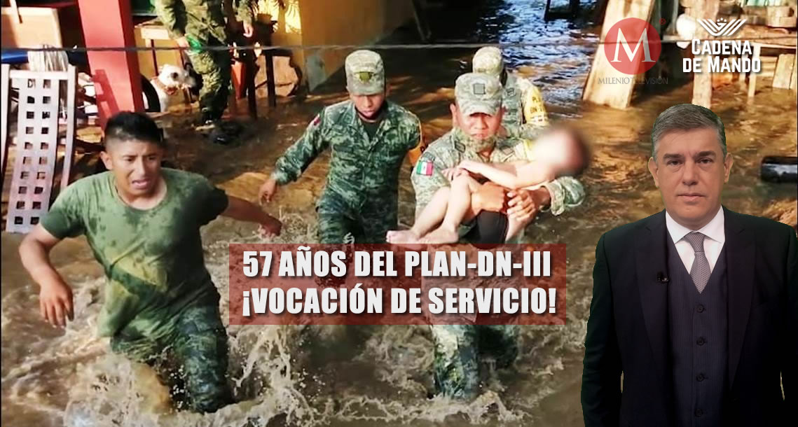 57 años del Plan DN-III-E - Cadena de Mando