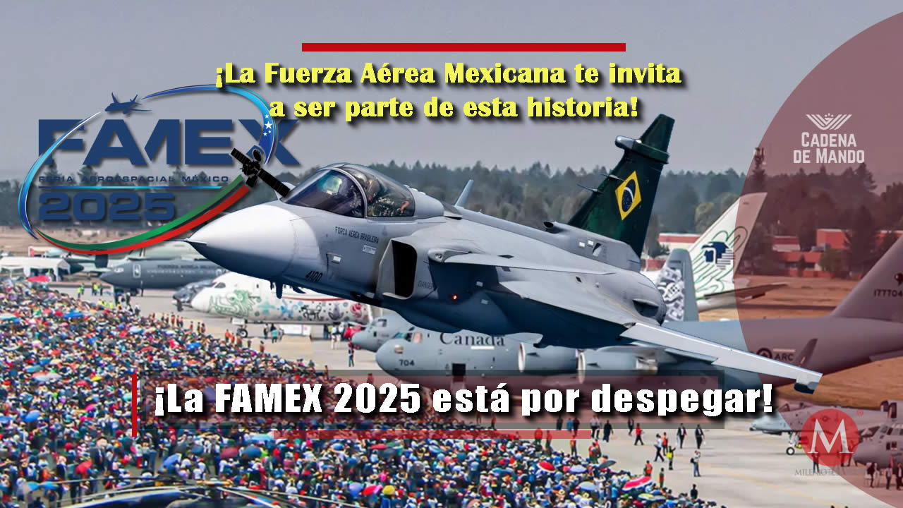 FAMEX 2025: Brasil, Querétaro y la Fuerza Aérea Mexicana hacen historia - Cadena de Mando